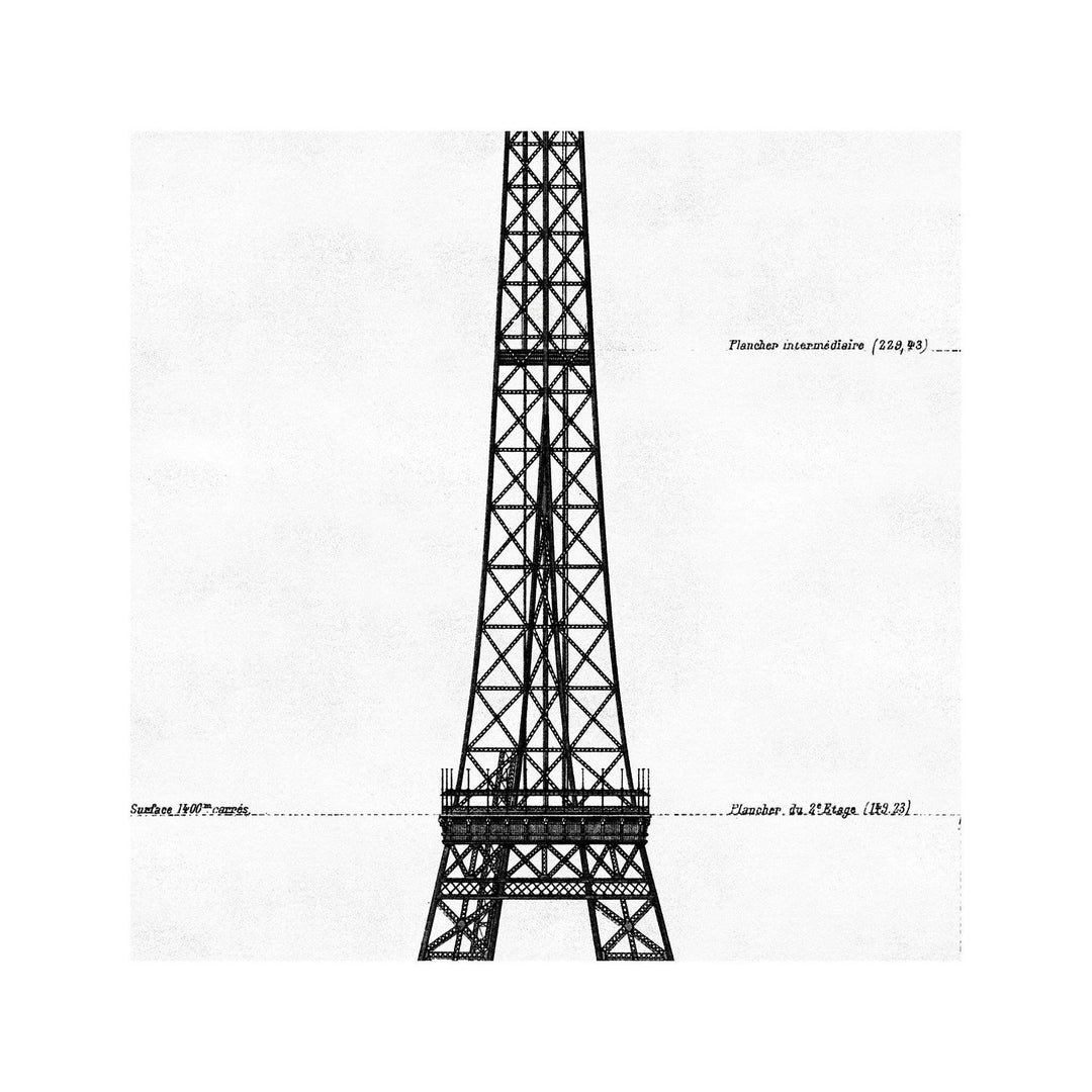 Eiffel Tower Blueprint – Foundry