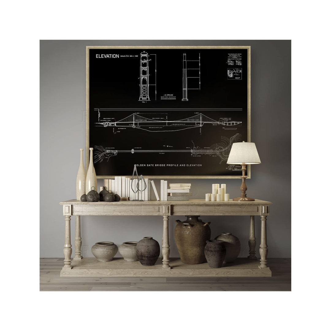 Golden Gate Bridge Blueprint – Foundry