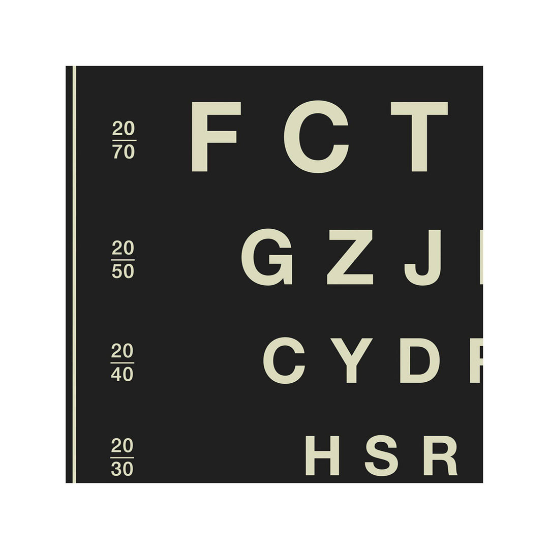 Herman Snellen Eye Chart with Letters – Foundry