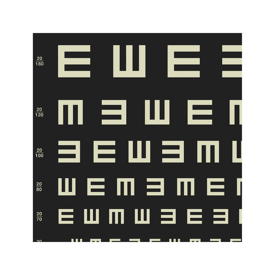 Herman Snellen "Tumbling E's" Eye Chart – Foundry