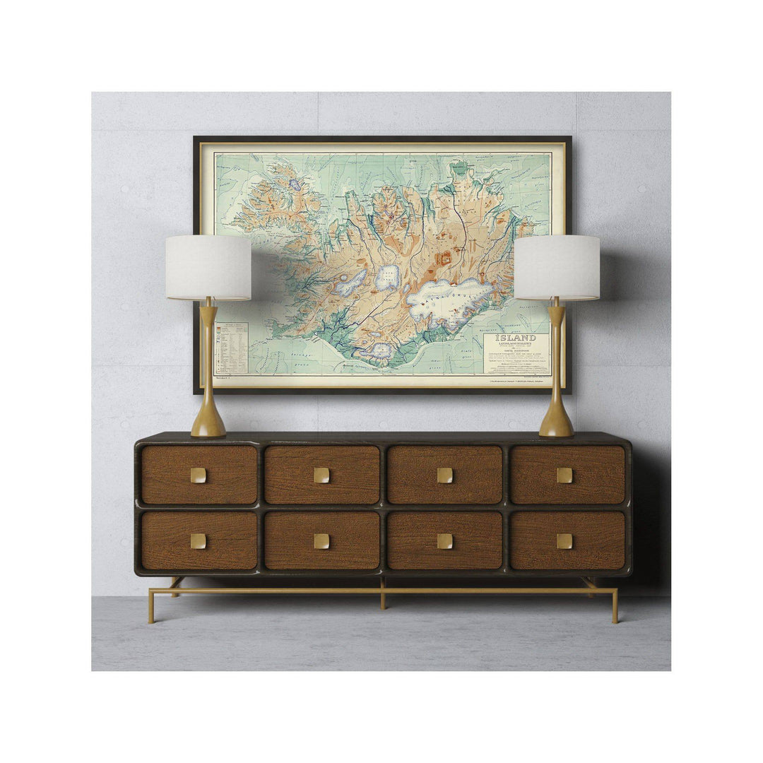 Map of Iceland – Foundry