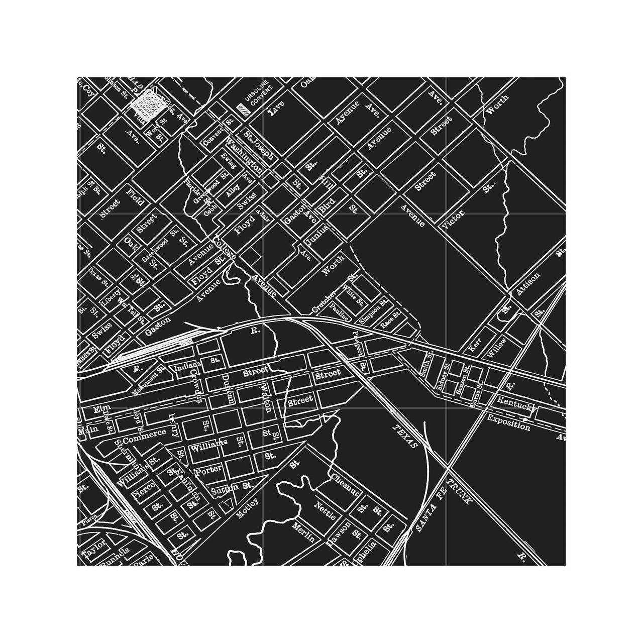 Map of Dallas, Circa 1900s – Foundry