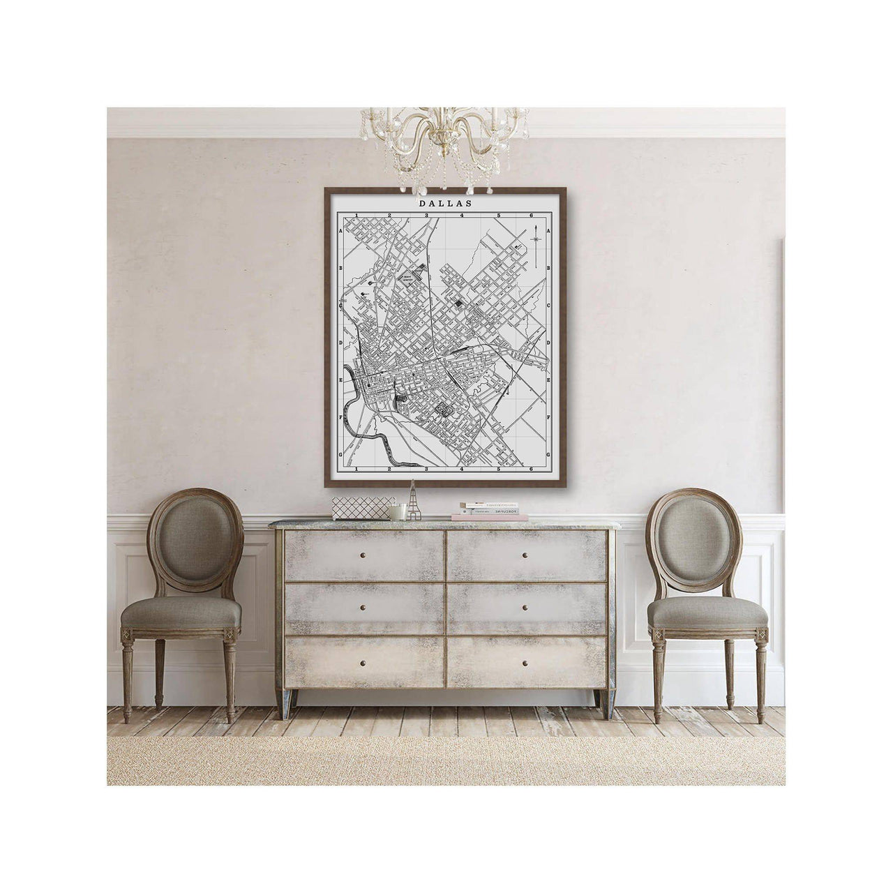 Map of Dallas, Circa 1900s – Foundry