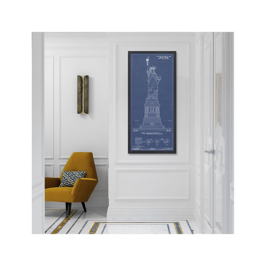 Statue of Liberty Blueprint – Foundry