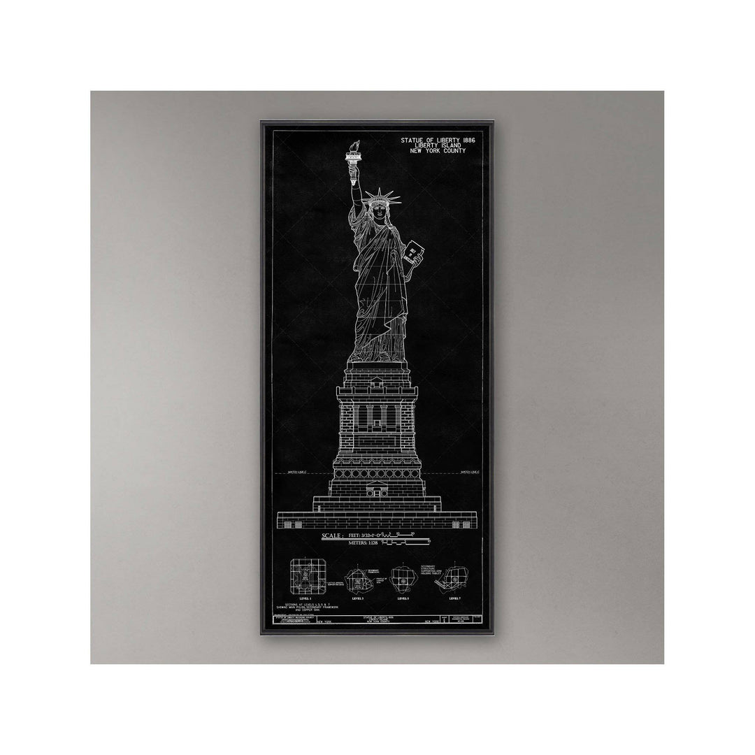 Statue of Liberty Blueprint – Foundry
