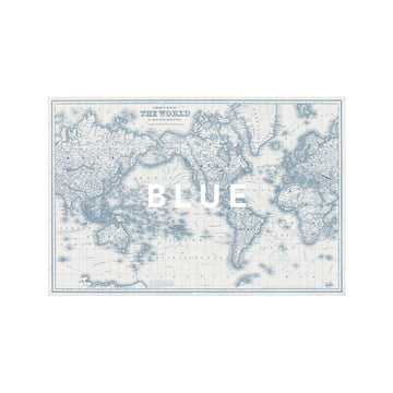 The World Map, 1852 – Foundry