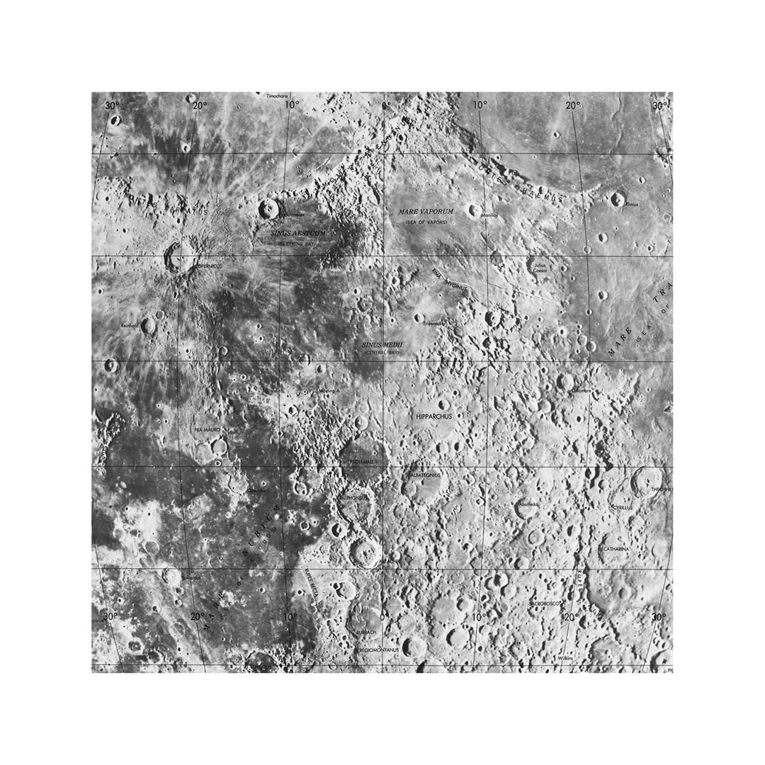 USAF Lunar Reference Mosaic – Foundry