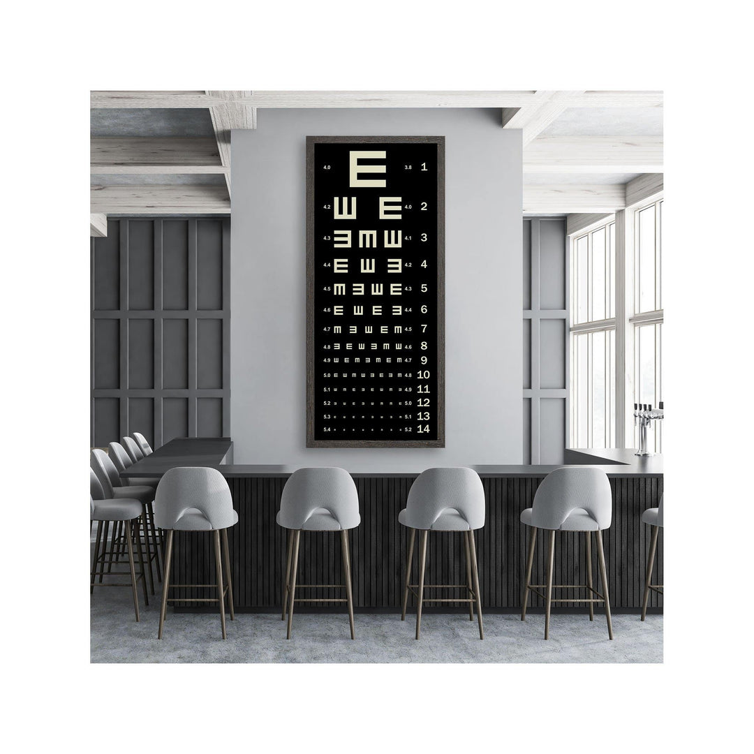 Vision Chart "Tumbling E's" – Foundry