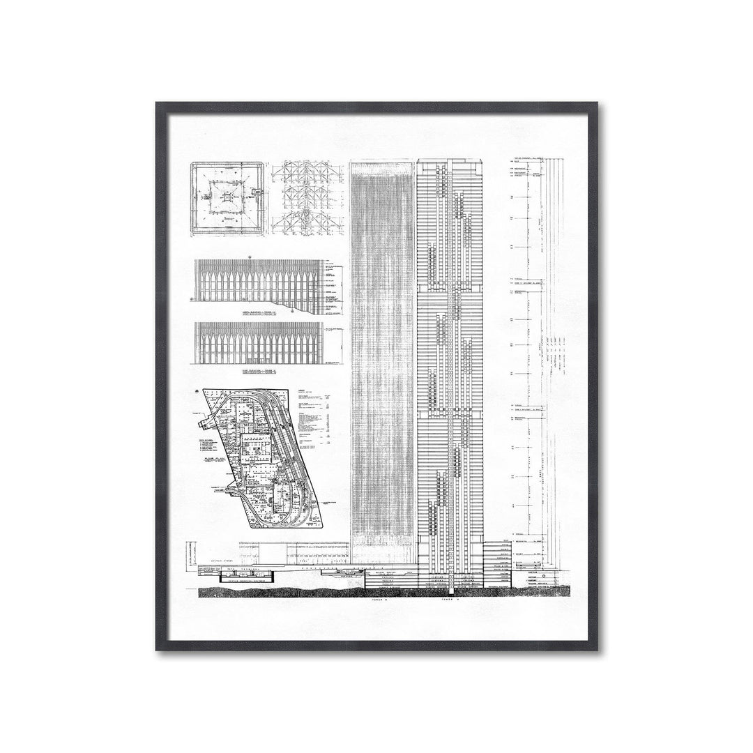 World Trade Center Blueprint – Foundry